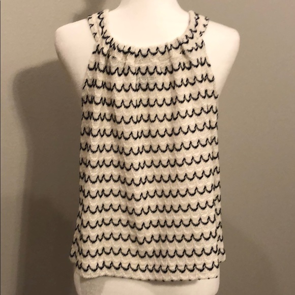 Madewell | Tops | Madewell Texture Thread Halter With Buttons | Poshmark